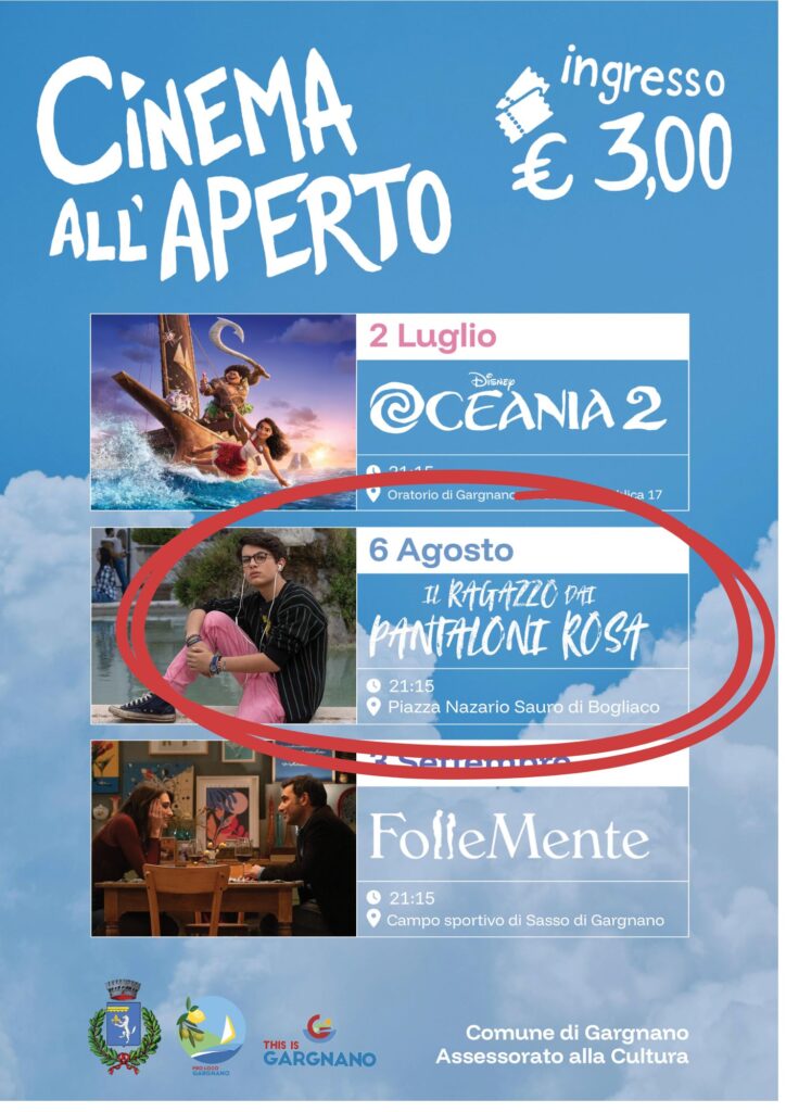 Un agosto ricco di Eventi a Gargnano: Cinema, Musica e Mercatini sul Garda